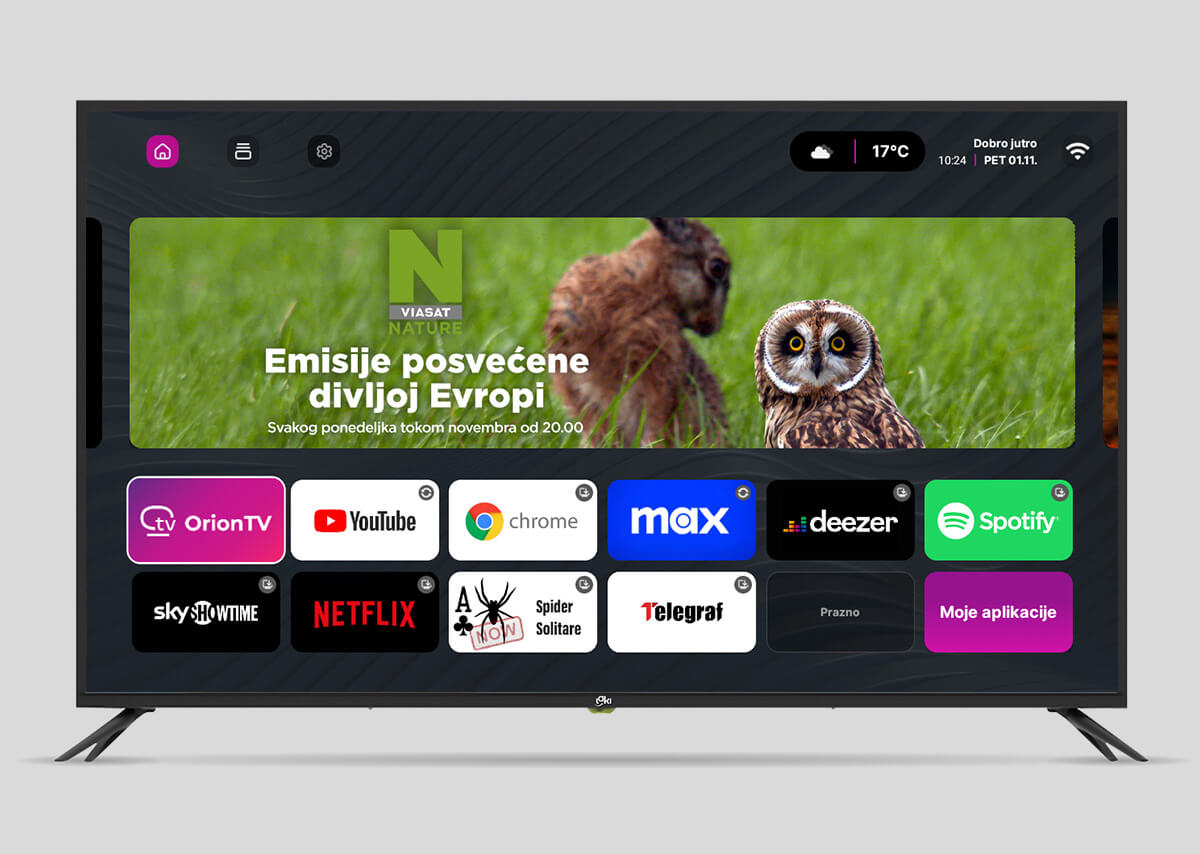 LAKI SMART TV 55A+ | LAKI Home